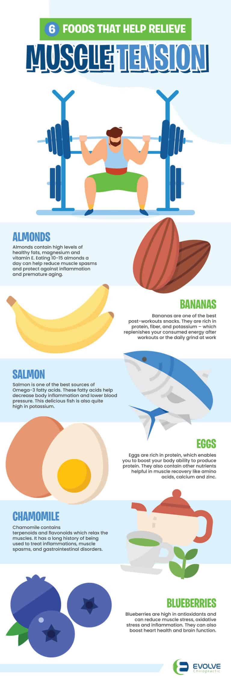 8 Foods That Help Relieve Muscle Tension (Try Them Today)