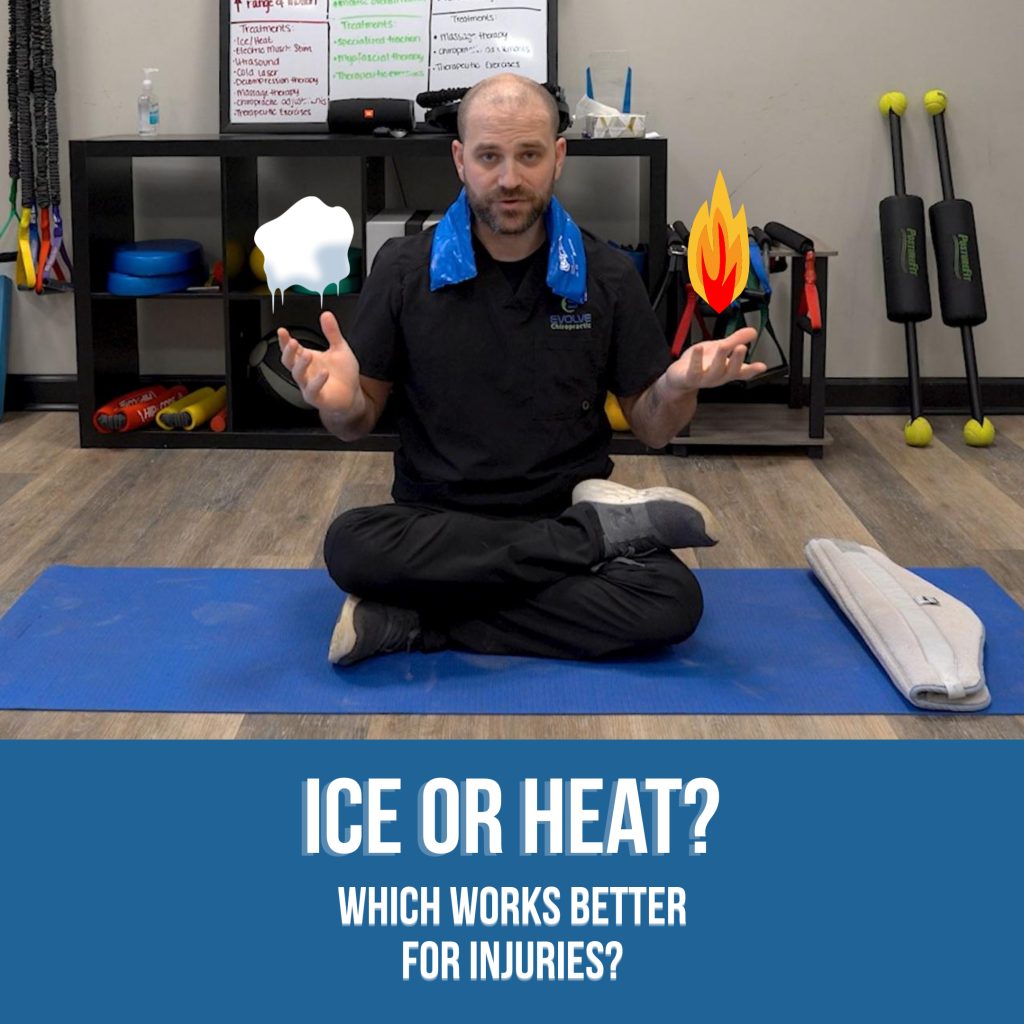 Heat or Ice for a Pulled Muscle? | Evolve Chiropractic